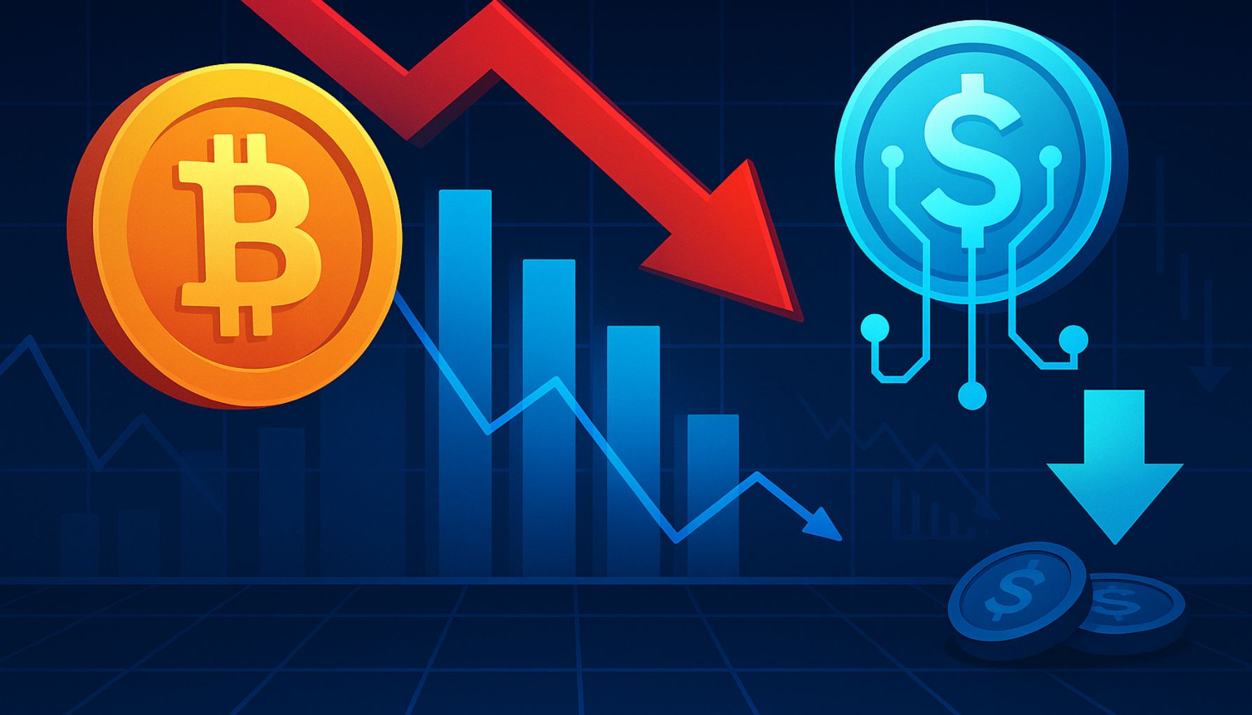 Spot Bitcoin Liquidity Declines: Stablecoin Net Flows Negative Amid ETF ...