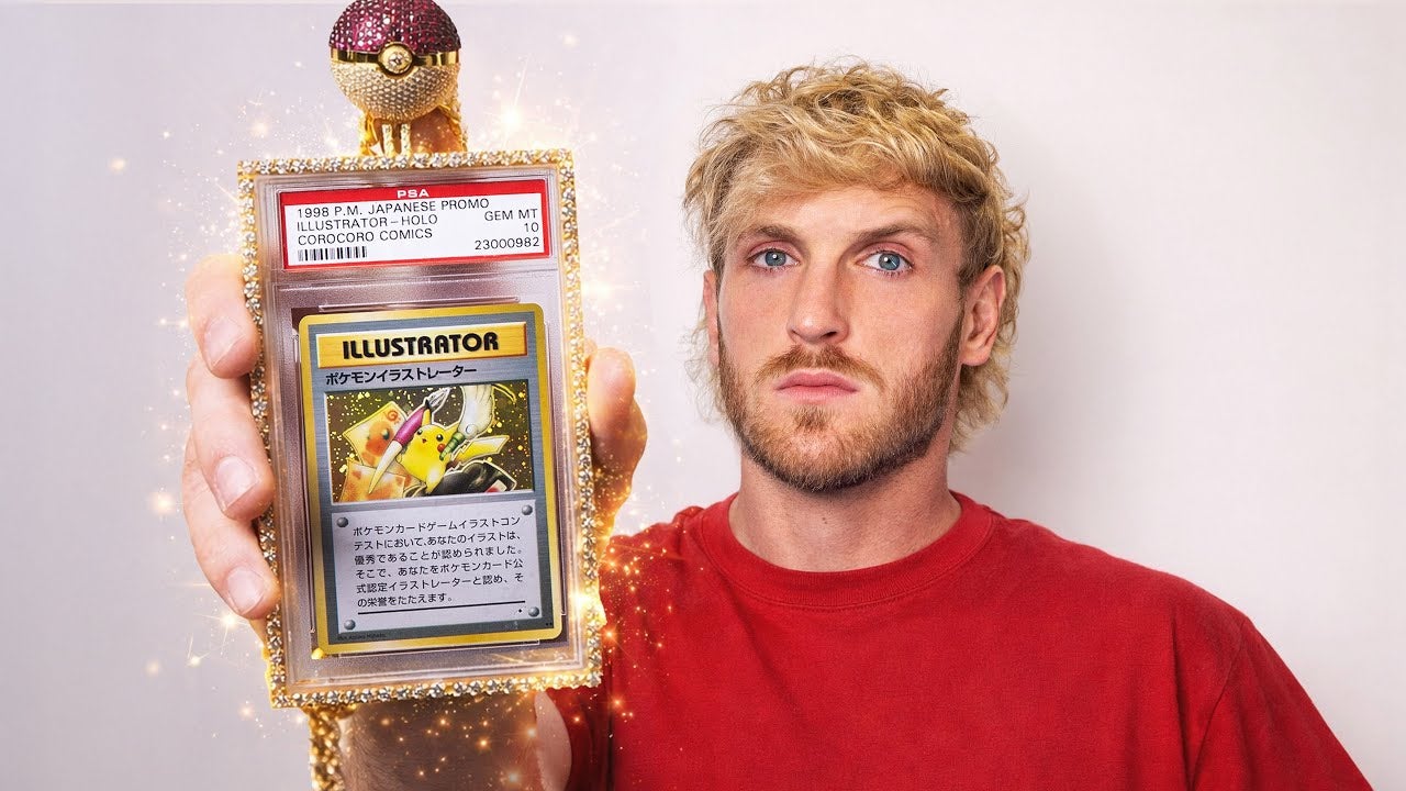 Logan Paul Sets Guinness Record by Selling Pokémon Card for $16.5 ...